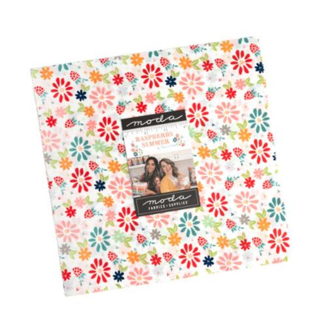 Raspberry Summer Moda Layer Cake: 10" Fabric Precuts - Etsy