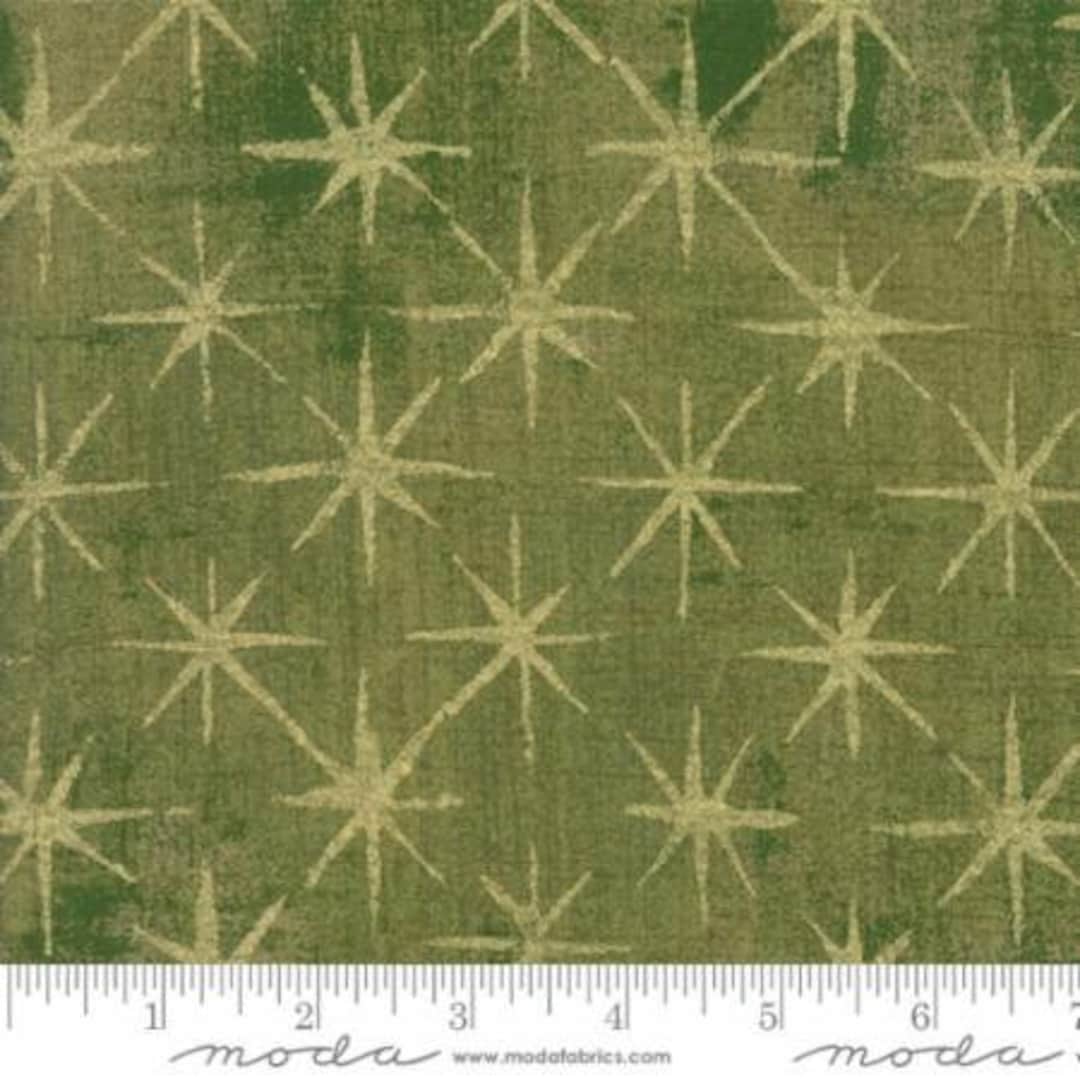 Moda Christmas Star Fabric Sold by the Yard Designed by Basicgrey Basic ...