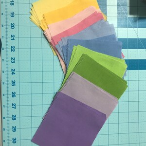 Bella Solids Layer Cake, 30s Colors, Moda Precuts - Etsy