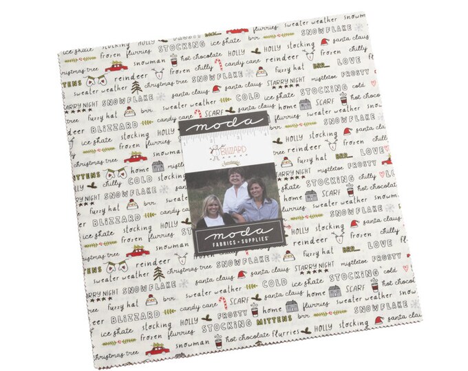 Blizzard Layer Cake 55620LC Moda Precuts Designed by Sweetwater Layer ...