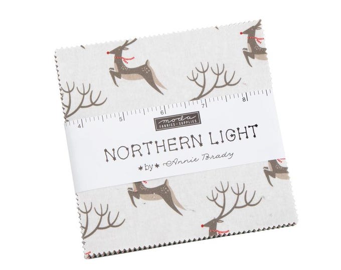 Northern Light Christmas Charm Pack: 42 Moda Cotton Squares - Etsy