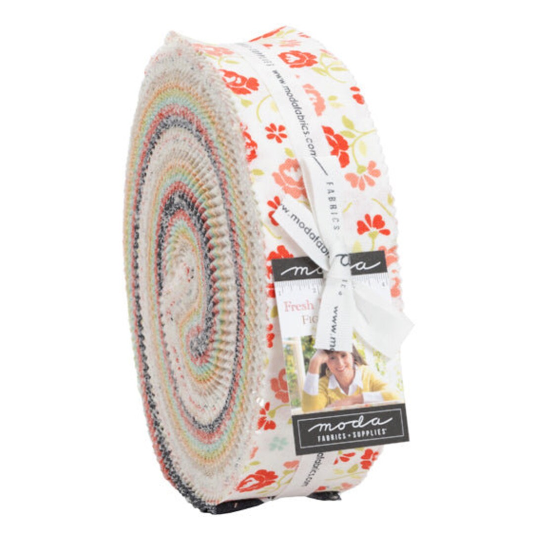 Fresh Fig Favorites Fabric Strips: Honey Bun Moda Cotton - Etsy