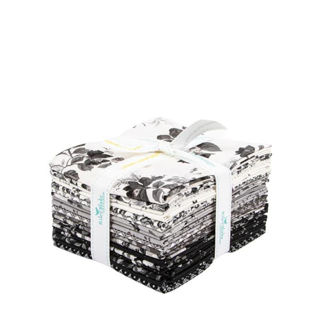 Ink and Ivory Fat Quarter Bundle Designed by the RBD Designers Item ...