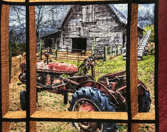 Window Pane Quilt - Etsy