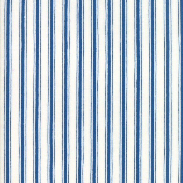 Blue Ticking Fabric - Etsy