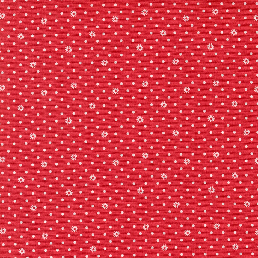 Julia Cherry 11928 17 Moda Dots Dots Flower Designed by Crystal Manning ...