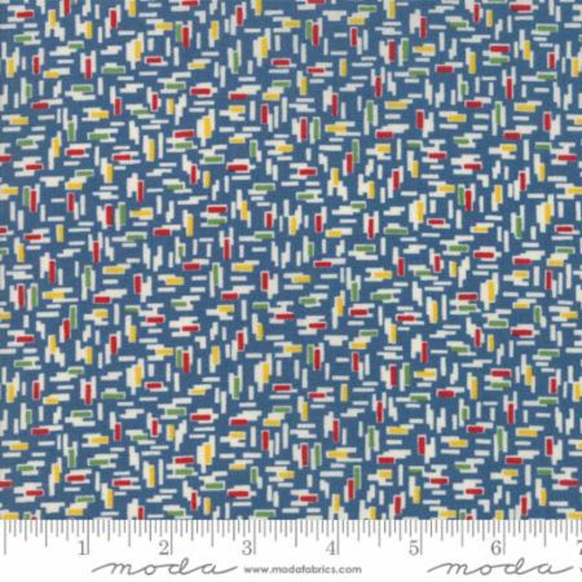 Moda Fabric Sold by the Yard Play All Day Designed by American - Etsy