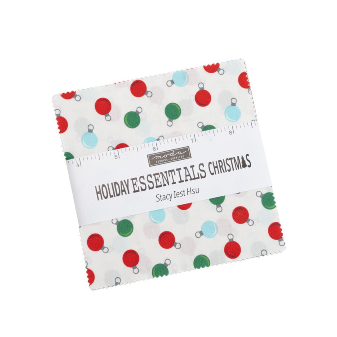 Holiday Christmas Charm Pack 20740PP Moda Precut Squares 5" by 5" of ...