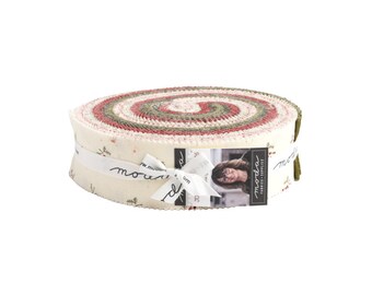 Strawberry Jam Honey Bun® Moda 29060HB 40 Piece Assorted Spring Floral ...