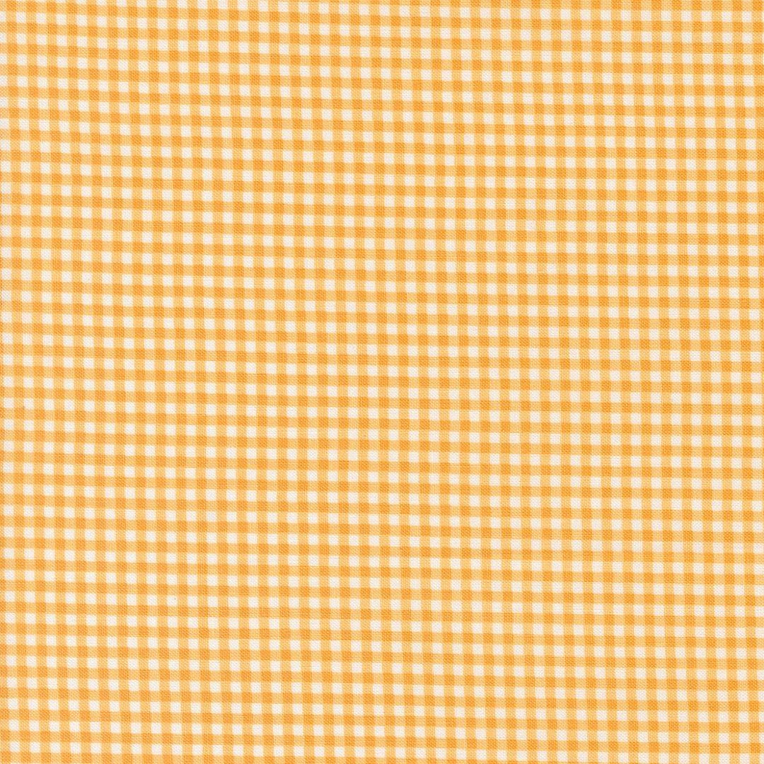 Orange Gingham Fabric: Moda Shine Collection by Sweetwater - Etsy