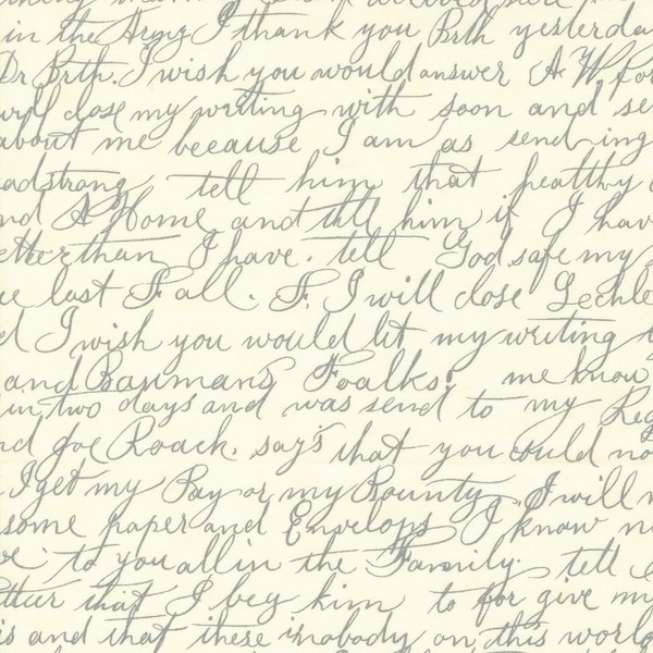 Handwriting Fabric - Etsy