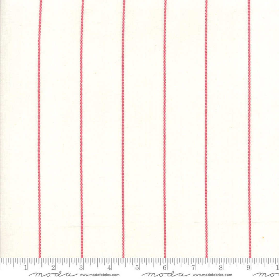 Red Stripe Christmas Toweling Fabric by Moda (16 Inch) - Etsy
