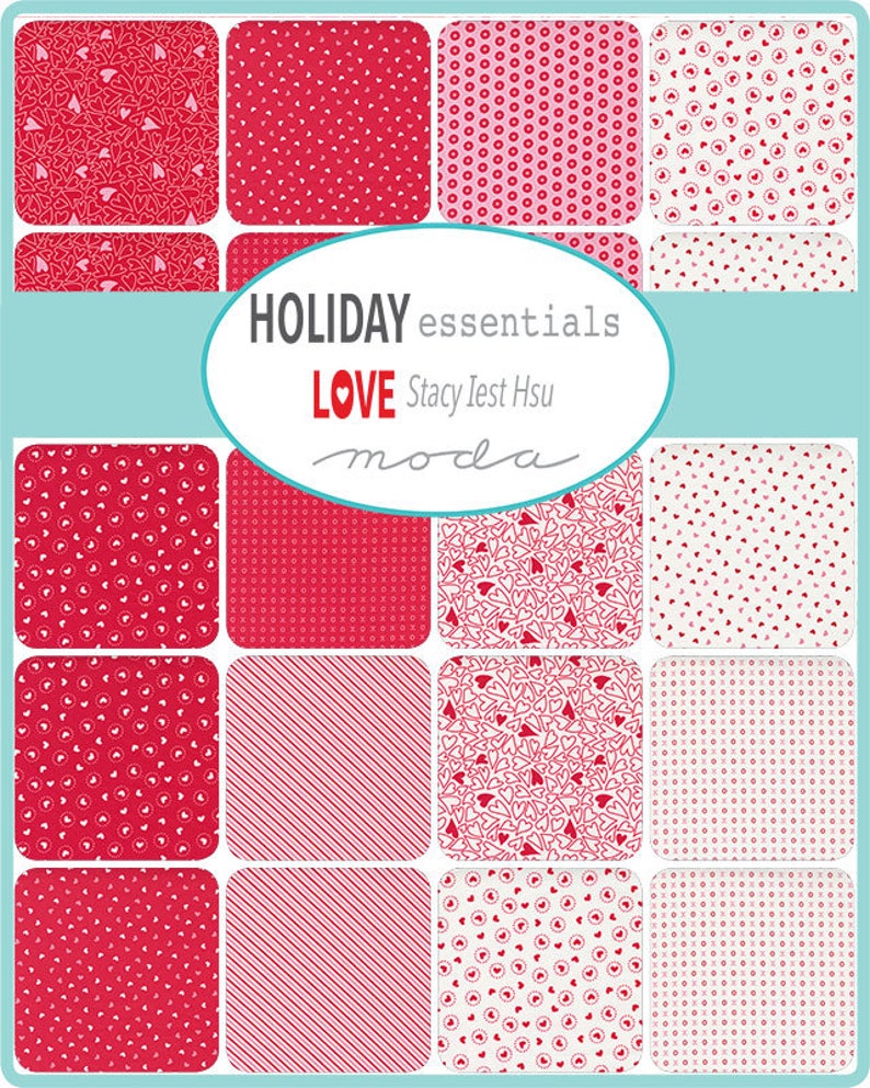 Holiday Love AB 10 Skus 20750AB Moda Precut Fat Quarter Bundle - Etsy