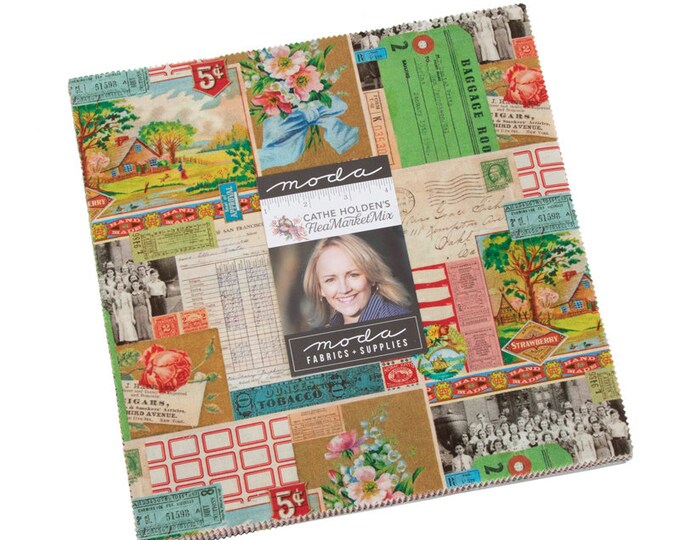 Flea Market Mix 10" Layer Cake Moda# 7350LC Designed By: Cathe Holden's ...
