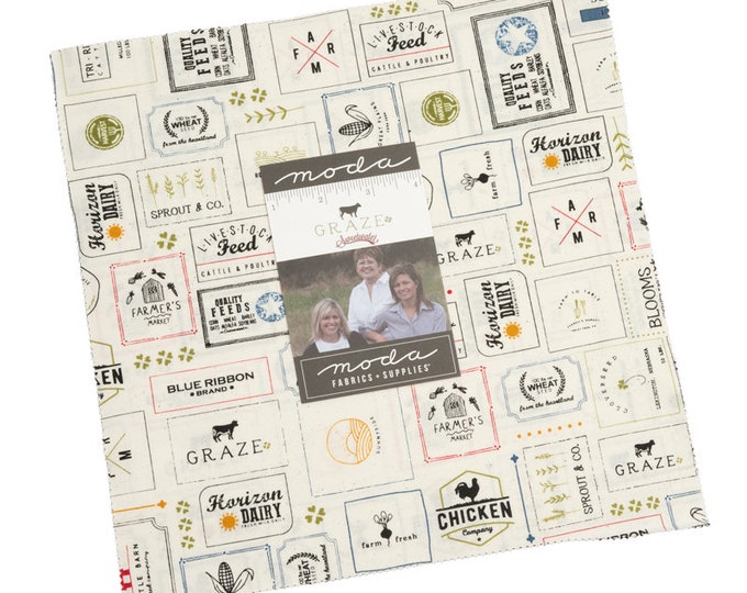 Graze Layer Cake 55600LC Moda Precuts Designed by Sweetwater - Etsy