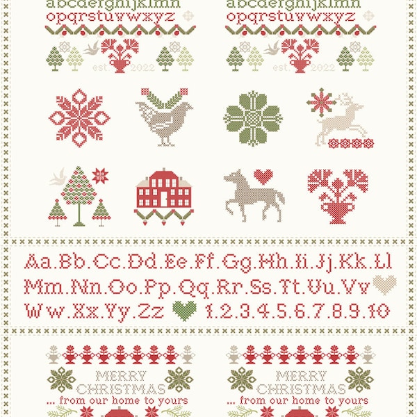 Christmas Quilt Panels - Etsy
