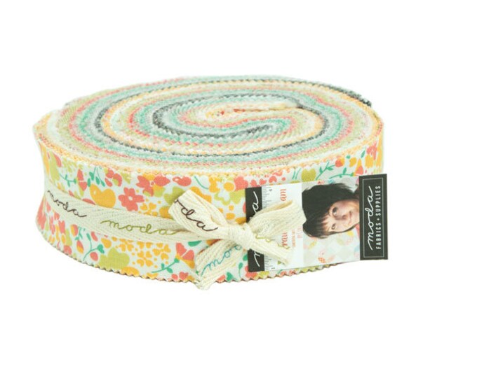 Strawberry Jam Honey Bun® Moda #29060HB 40 Piece Assorted Spring Floral ...