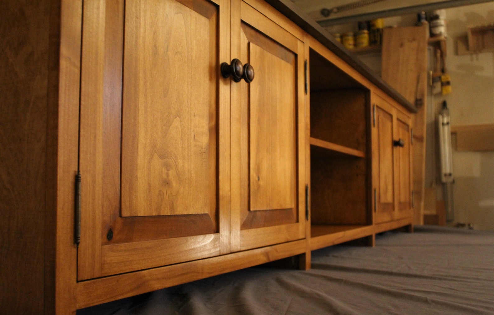 Rustic Media Console - Etsy