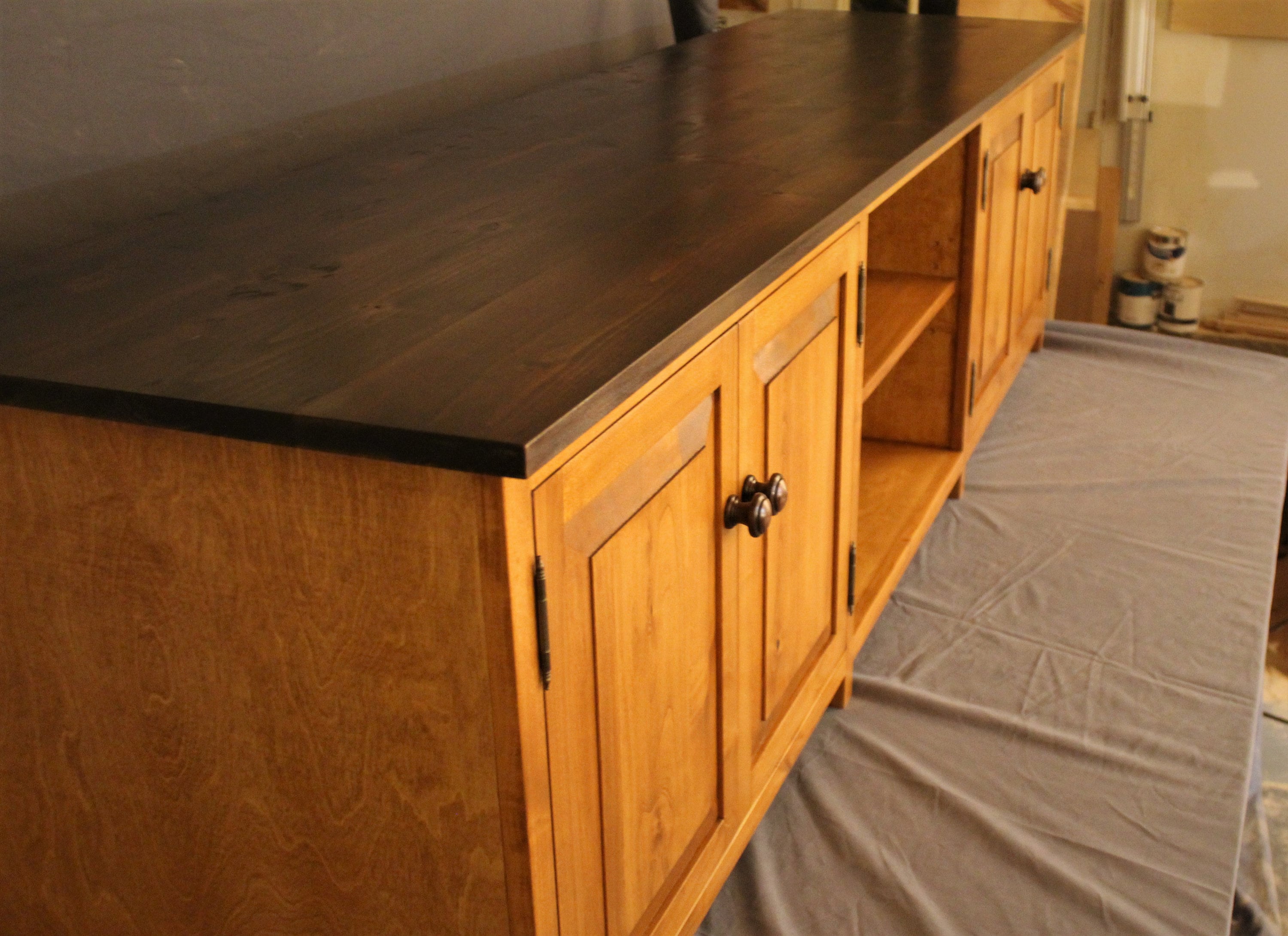 Rustic Media Console - Etsy