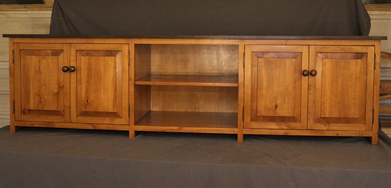 Rustic Media Console - Etsy