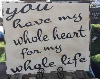 Simple Life Sign - Etsy