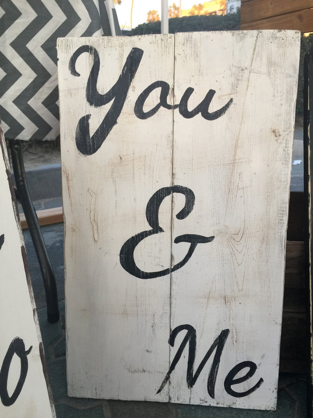 You & Me Sign - Etsy