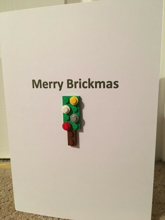 Lego Christmas Card