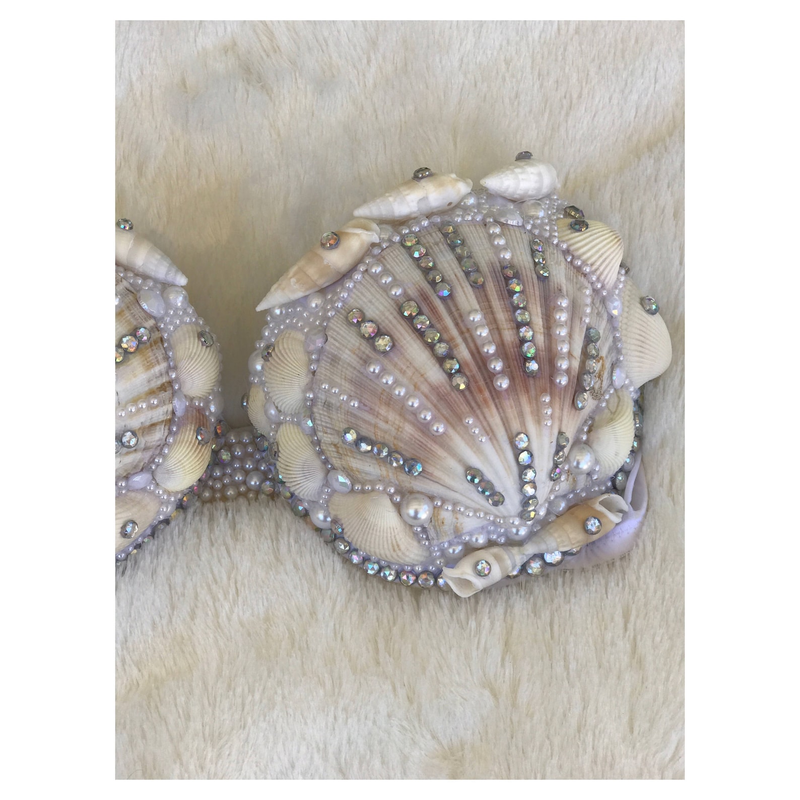 Mermaid Sea Shell Bra | Etsy