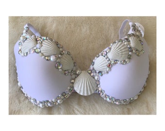Sea Shell Mermaid Bra | Etsy