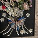 Beautiful Framed Jeweled Flowers - Etsy