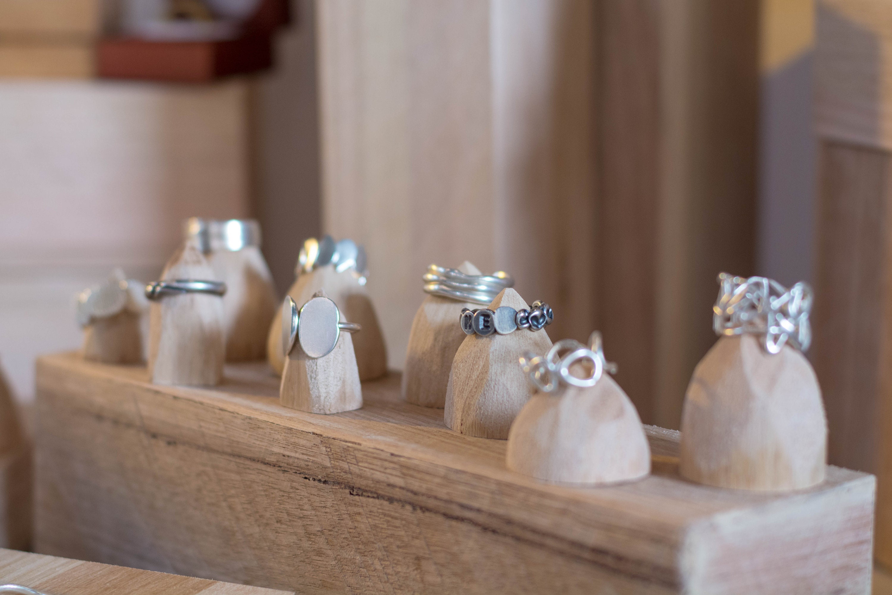 PEAK Timber Ring Display Holder Ring Stand - Etsy
