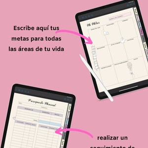 Spanish Planner, Agenda En Espanol, Undated Digital Planner, Cute ...