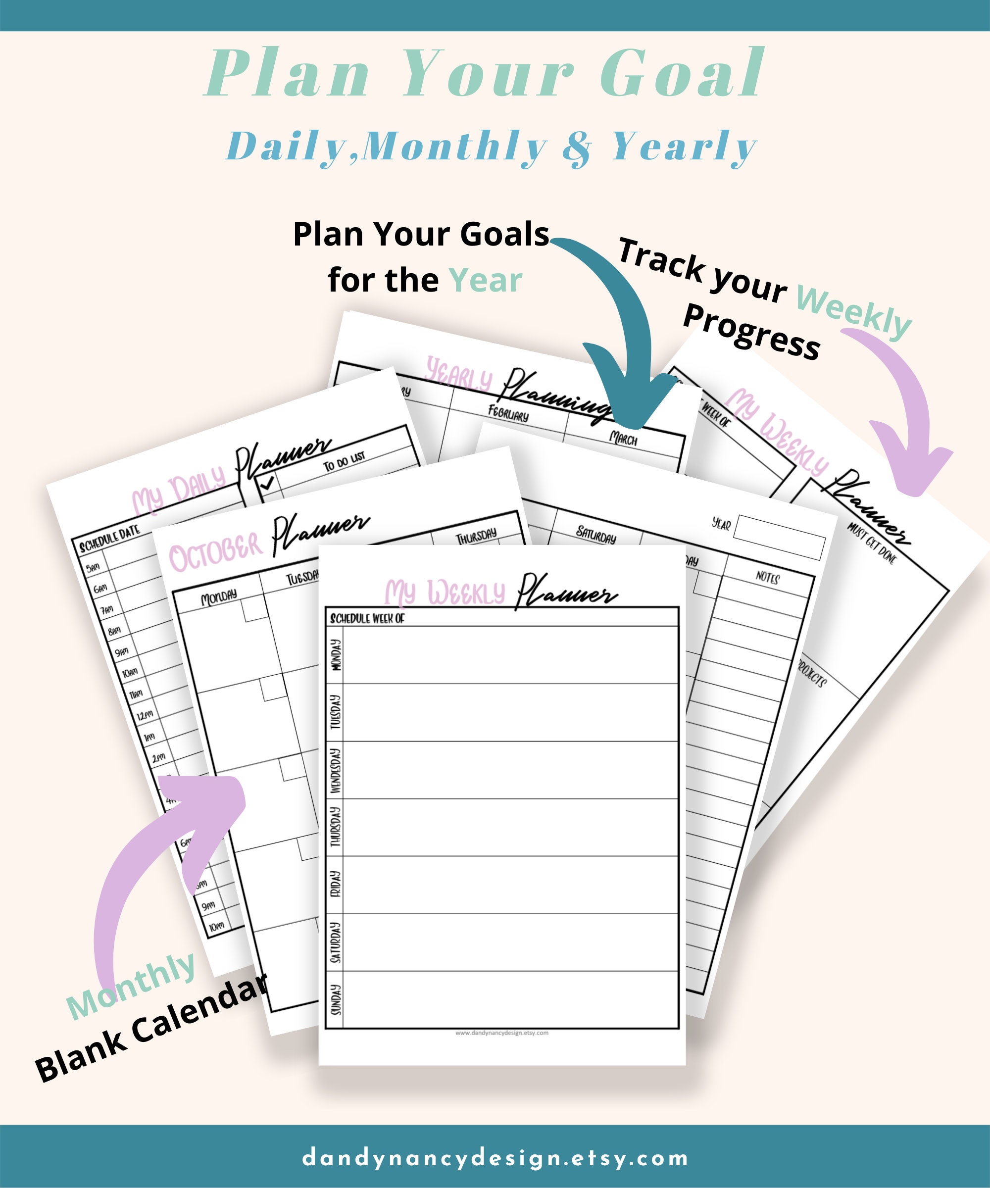 Student Plannerstudent Planner Printable Student Planner - Etsy