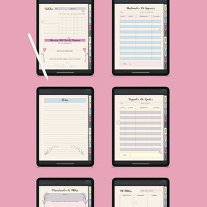 Spanish Planner, Agenda En Espanol, Undated Digital Planner, Cute ...