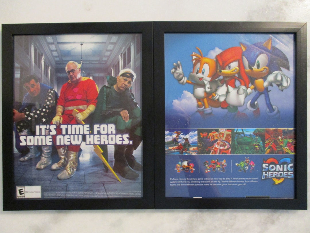 Sonic the Hedgehog Vintage Original Ad's - Etsy