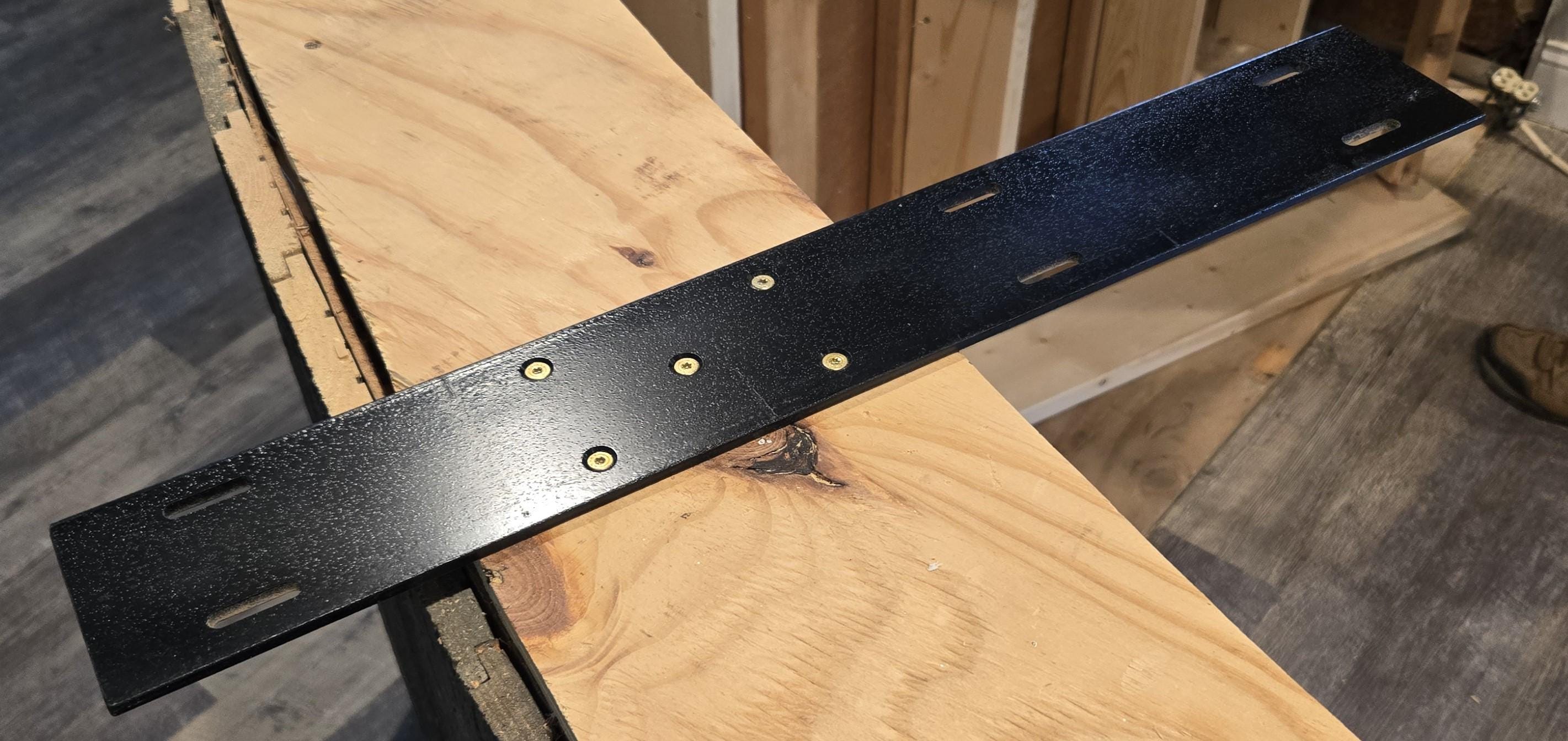 Steel Knee Wall Bar / Countertop Mounting Plate - Etsy