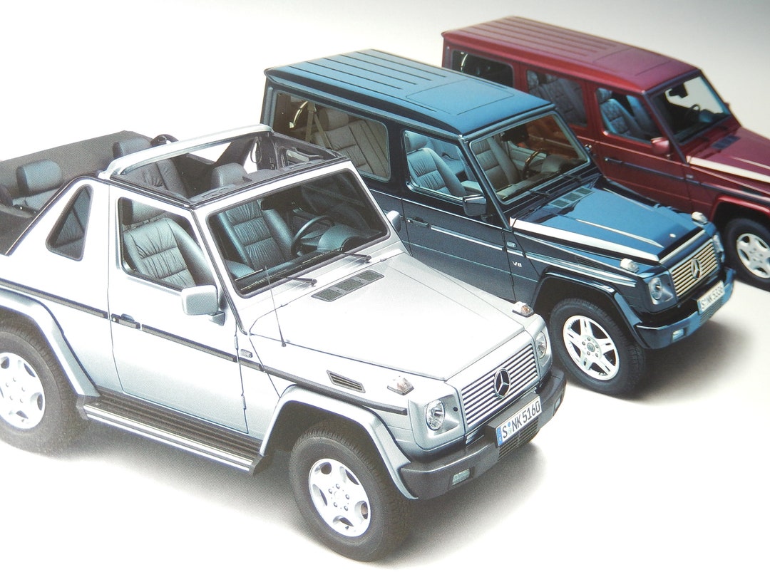 Brochure Mercedes Benz G Wagon Mercedes G Class 4x4 G270 G320 G400 G500 ...