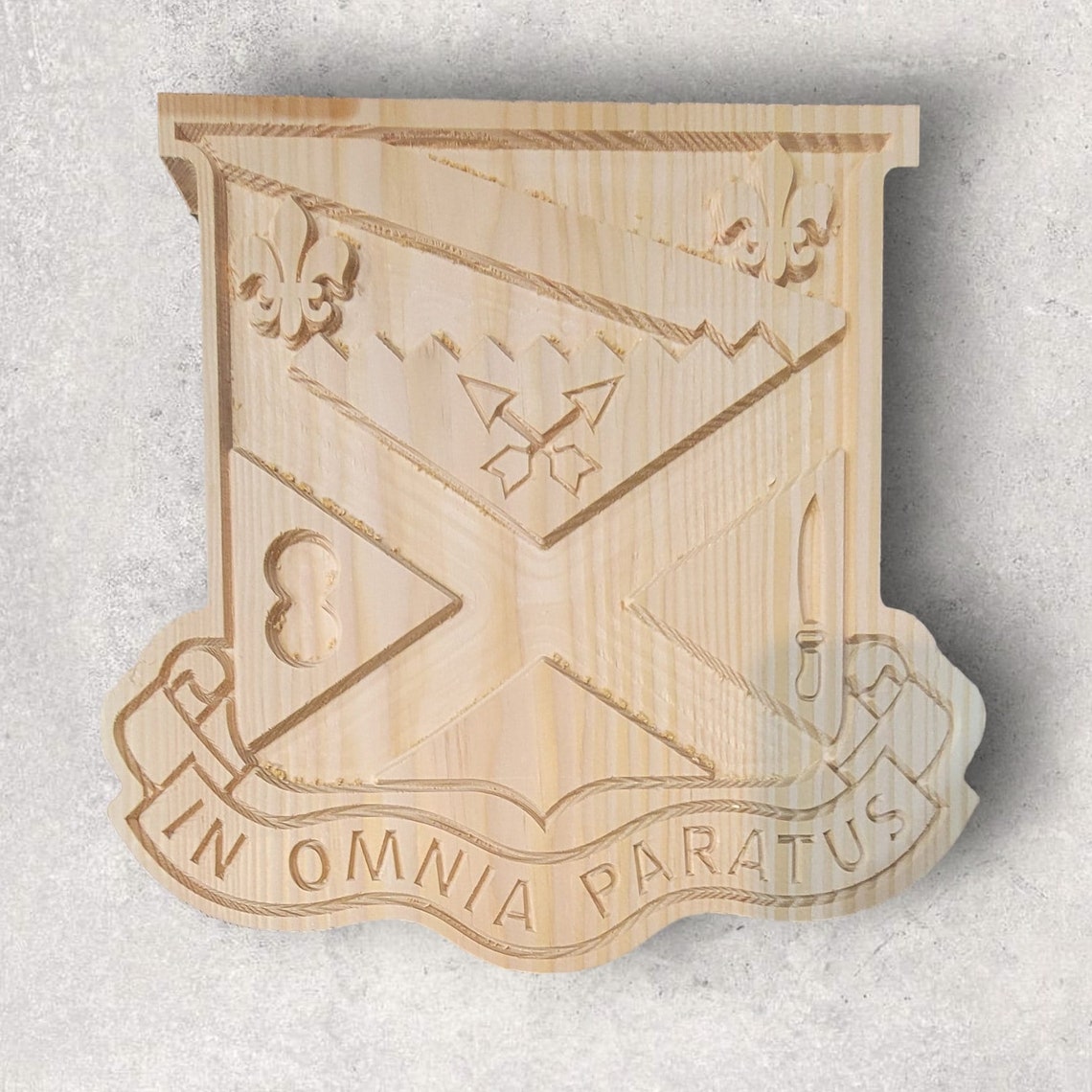 US Army 3D Carved Unit Crests, Can Do Most Most Units - Etsy
