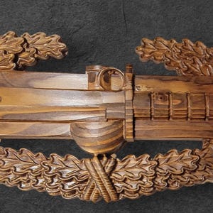Custom 3dcarved, US Army Combat Action Badge - Etsy