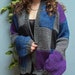 Patchwork Cardigan Knitting Machine Pattern PDF Digital Download - Etsy