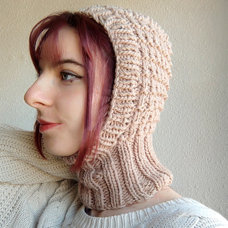 Balaclava Knitting Pattern - Etsy