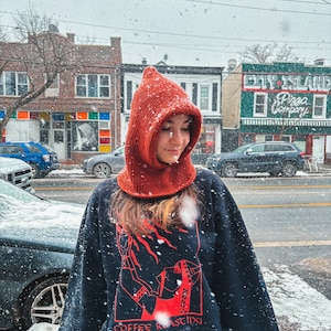 Solstice Hood Knitting Machine Pattern PDF Digital Download - Etsy