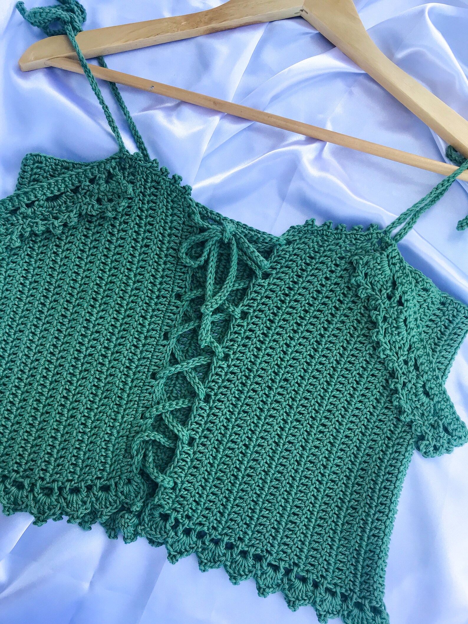 Snowdrop Lace Front Crop Top Crochet Pattern PDF Download - Etsy Canada