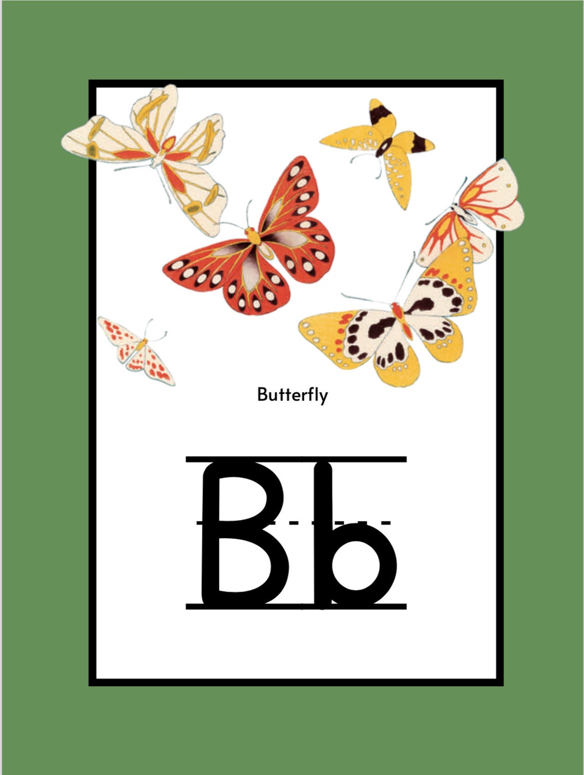 Digital Classroom Alphabet Cards Printable - Etsy