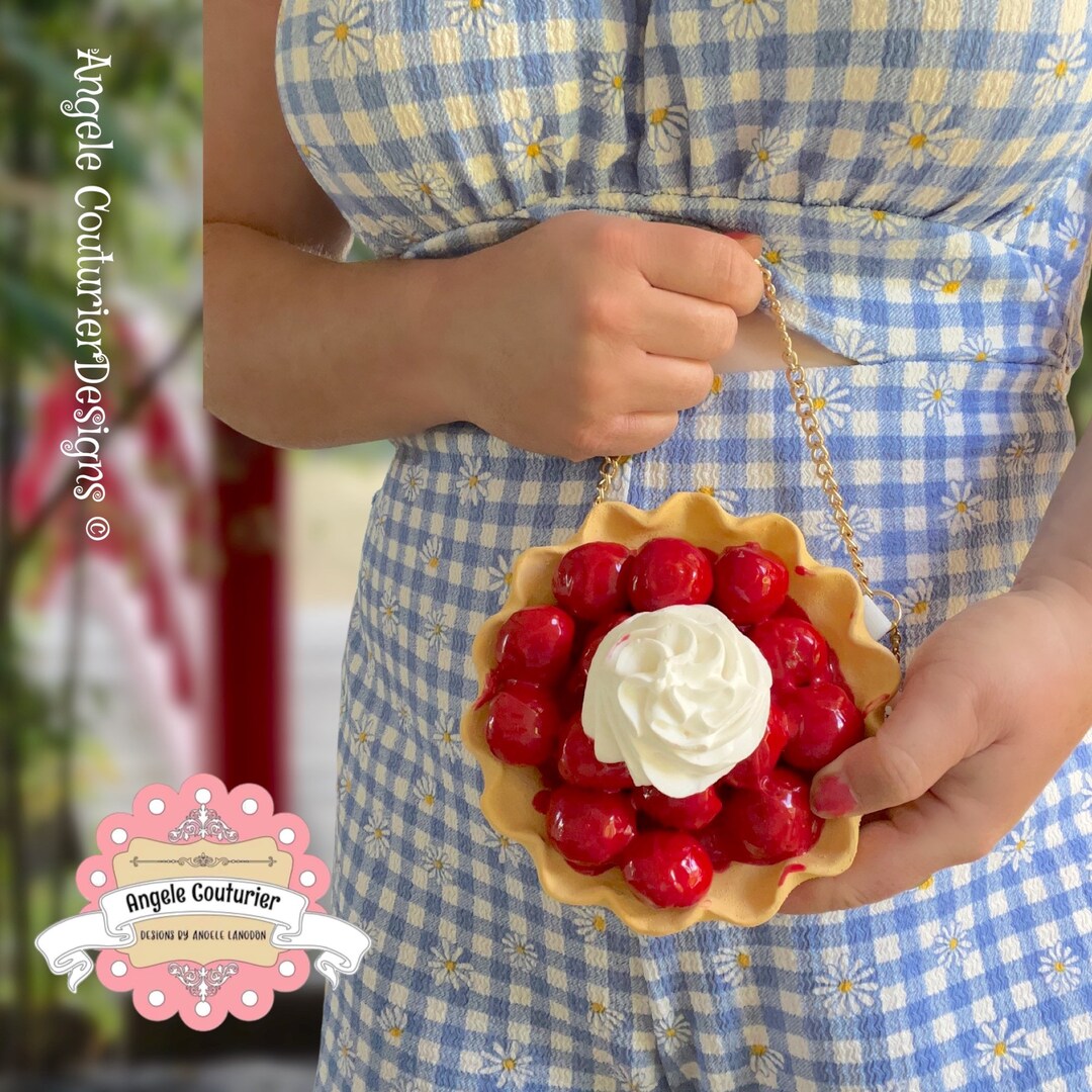 Cherry Pie Purse Fake Food Purses Faux Pies Rockabilly Vintage - Etsy