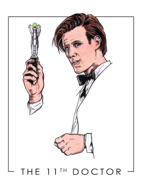 Cartoon Matt Smith