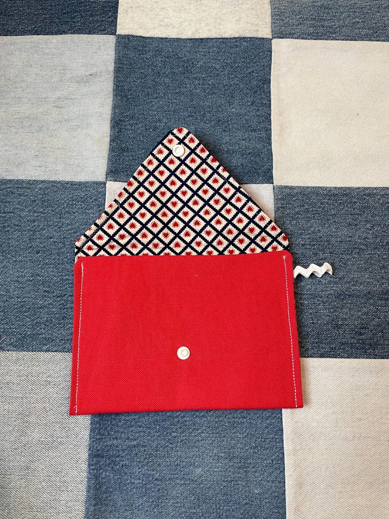 Envelope Pouch - 100% Upcycled - Denim - Etsy
