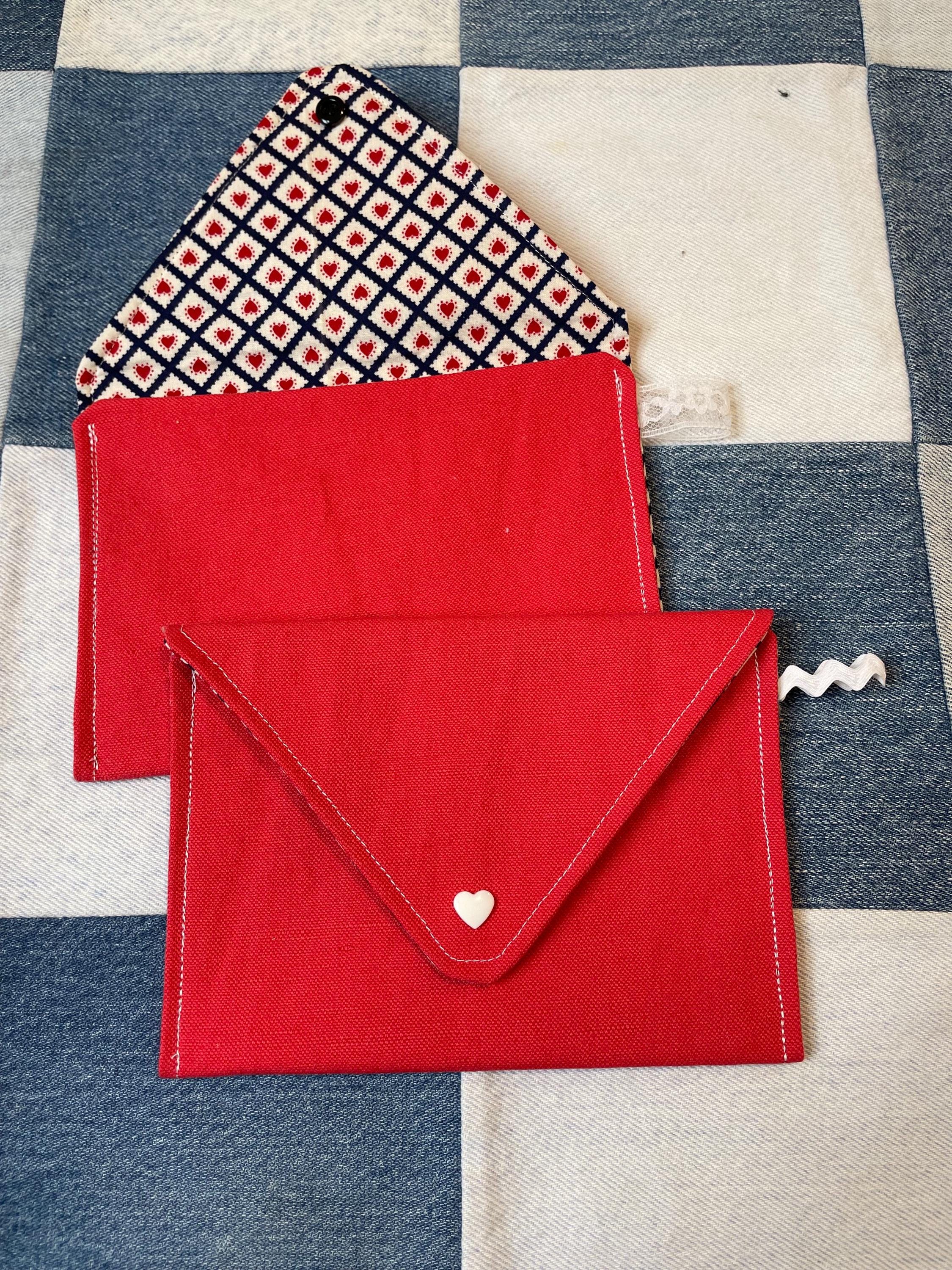 Envelope Pouch - 100% Upcycled - Denim - Etsy