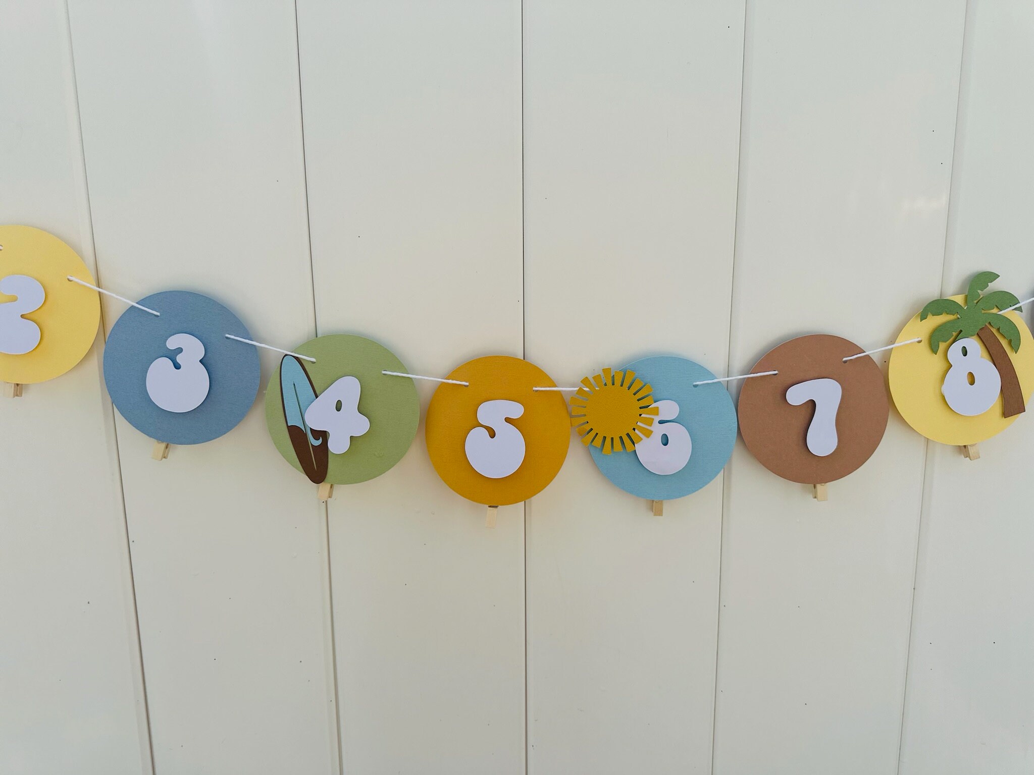 Big Surf Milestone Birthday Banner Big Surf 1st Birthday Big Wave ...