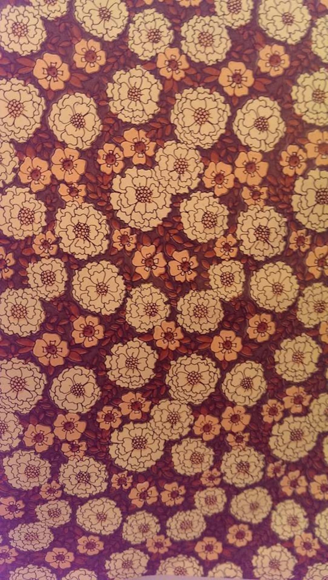 Vintage Floral Wrapping Paper - Etsy